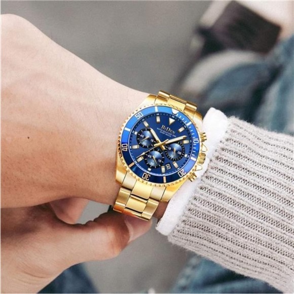 Accessories | New Mens Bluegold Luxury Business Watch New | Poshmark